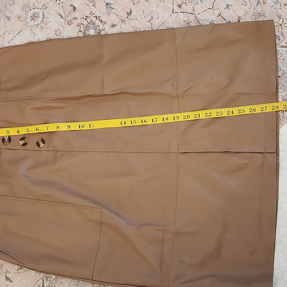 Cato | Skirts | Camel Faux Leather Skirt | Poshmark